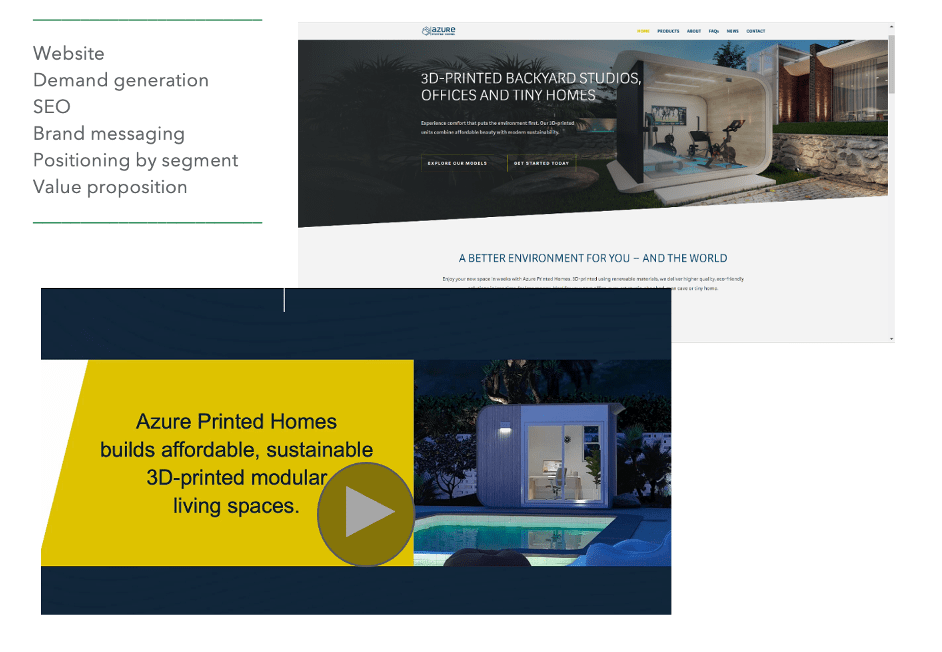 Azure Printed Homes: An Audience-First Web Transformation