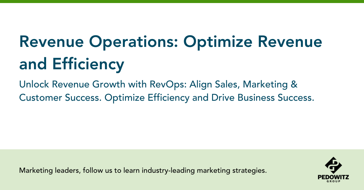 Revenue Operations: Optimize Revenue and Efficiency