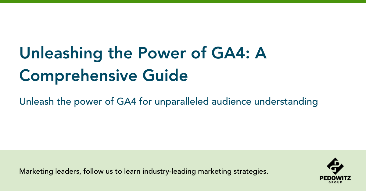 Unleashing the Power of GA4: A Comprehensive Google Analytics 4 Guide